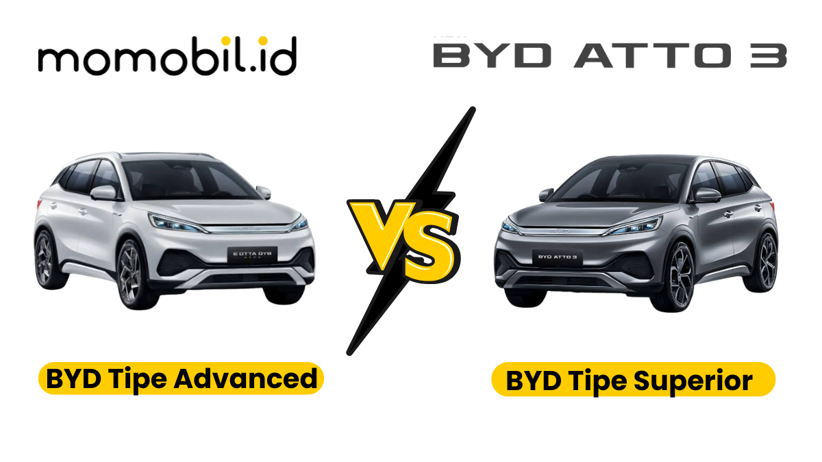Perbedaan BYD Atto 3 Advance dan Superior: Apa Aja Bedanya? | Momobil.id