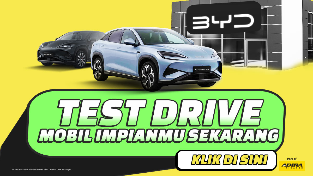 Test Drive Mobil Listrik BYD Gratis di Momobil.id! Yuk, Daftar Sekarang