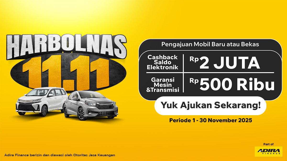 HARBOLNAS 11.11! Jangan Lewatkan Kesempatan Miliki Mobil Baru, Dapatkan ...
